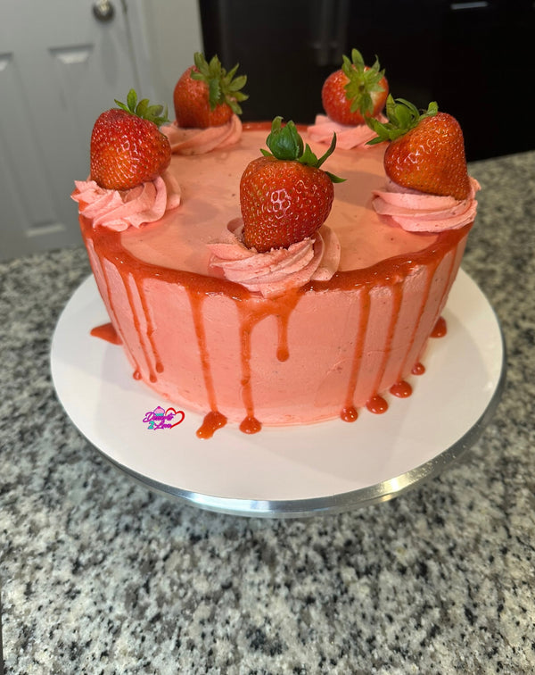 Strawberry Supreme Cake – Desserts 2 Love